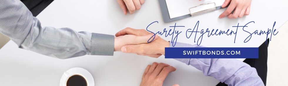Surety Agreement Sample - Swiftbonds