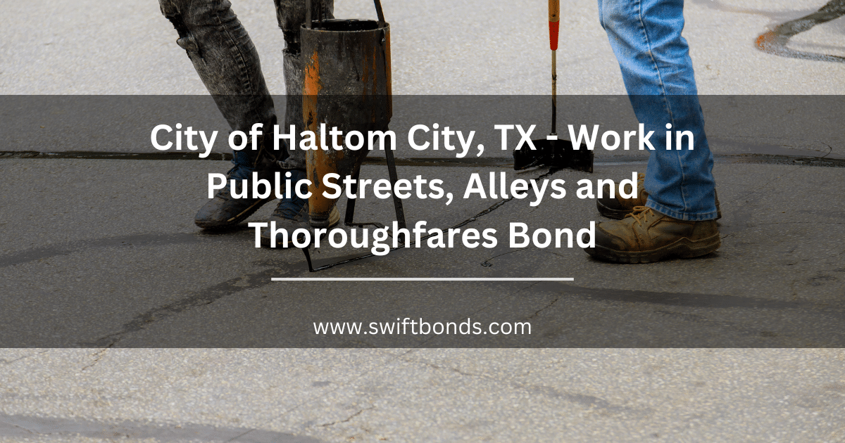 Haltom City Contractor Bond: Ensure Compliance & Success