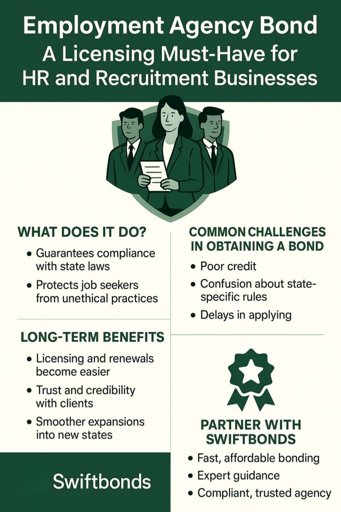 Employment Agency Bond: A Licensing Must-Have for HR and Recruitment Businesses - Swiftbonds