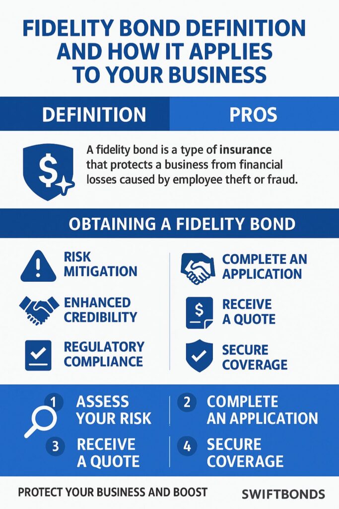 Fidelity Bond Definition and How It Applies to Your Business - Swiftbonds