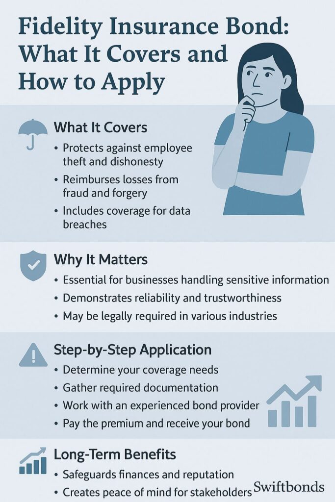 Fidelity Insurance Bond: What It Covers and How to Apply - Swiftbonds