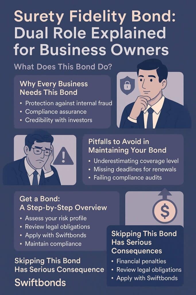 Surety Fidelity Bond: Dual Role Explained for Business Owners - Swiftbonds