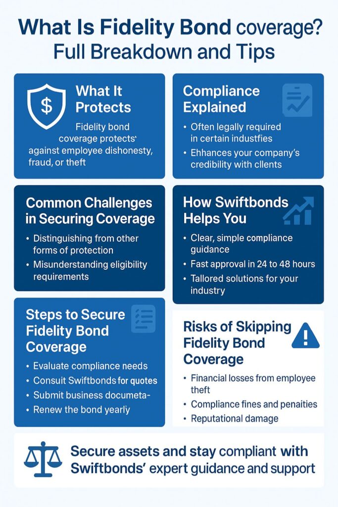What Is Fidelity Bond Coverage? Full Breakdown and Tips - Swiftbonds
