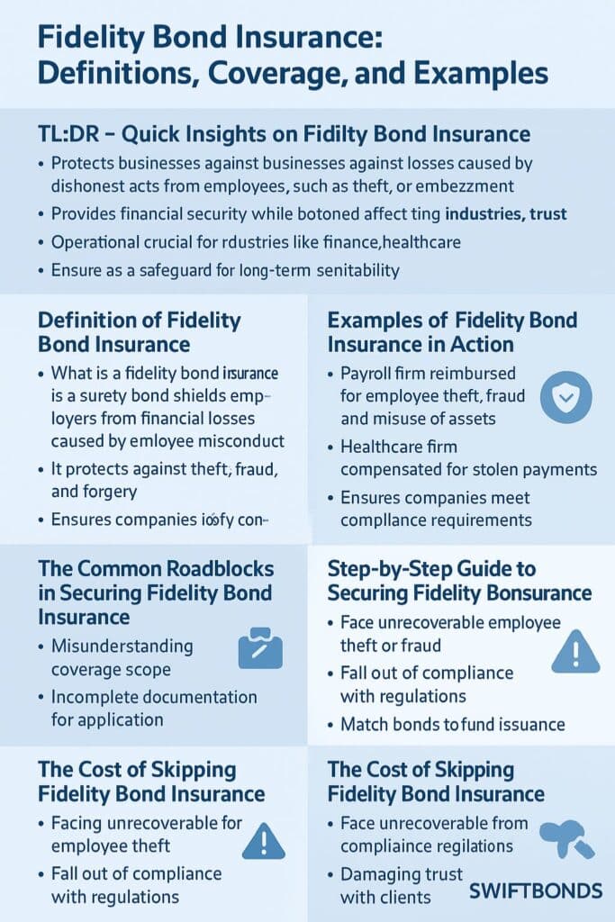 What Is a Fidelity Bond Insurance? Definitions, Coverage, and Examples ...
