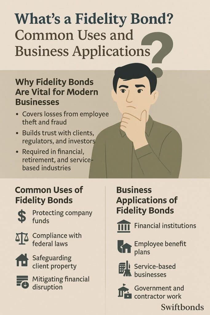 What’s a Fidelity Bond? Common Uses and Business Applications - Swiftbonds