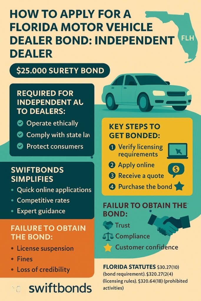 Simplify Florida Auto Dealer Bond with Swiftbonds